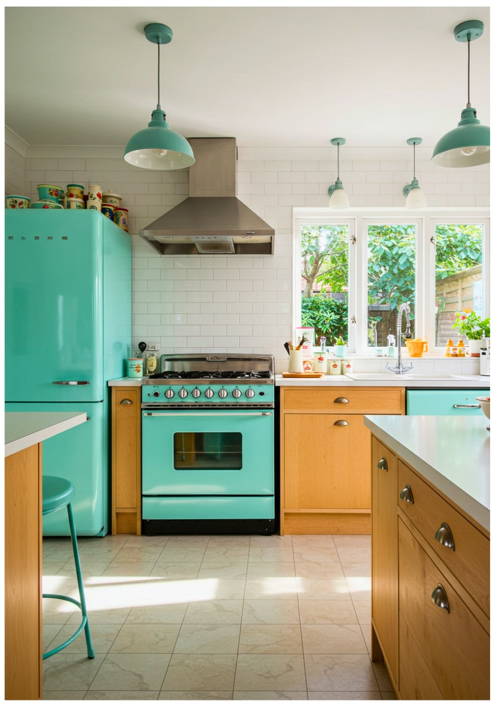 15 Best Turquoise Kitchen Ideas to Refresh Your Interior - The Newlywed