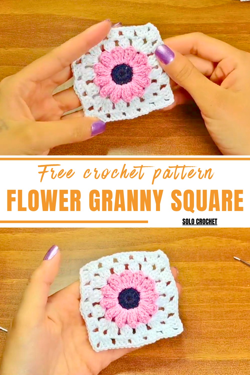 How to Crochet Flower Granny Square Pattern for Stunning Results - The ...