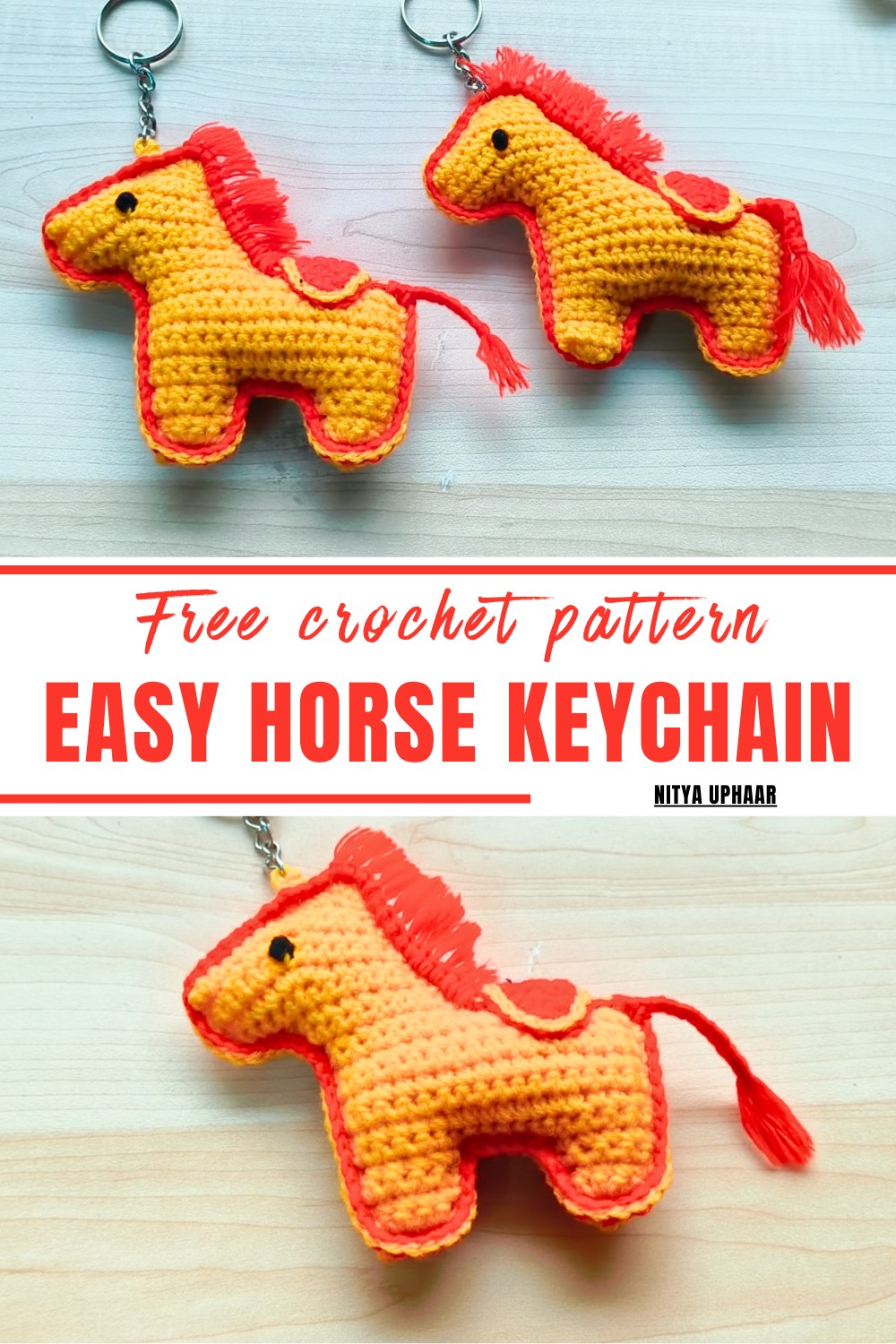 Creative Crochet Horse Keychain Pattern to Elevate Your Looks - The ...