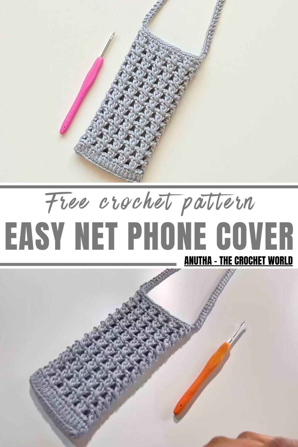 Perfect Crochet Net Phone Cover Pattern for Everyday Charm - The Newlywed