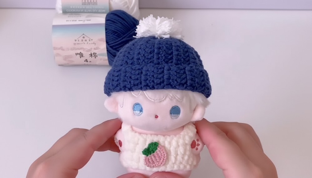 Step-by-Step Free Crochet Doll Hat Pattern You'll Adore - The Newlywed