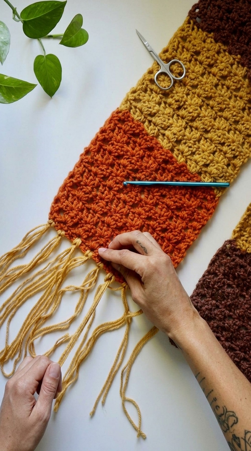 Budget-Friendly Free Crochet Fall Scarf Pattern for a Chic Look - The ...
