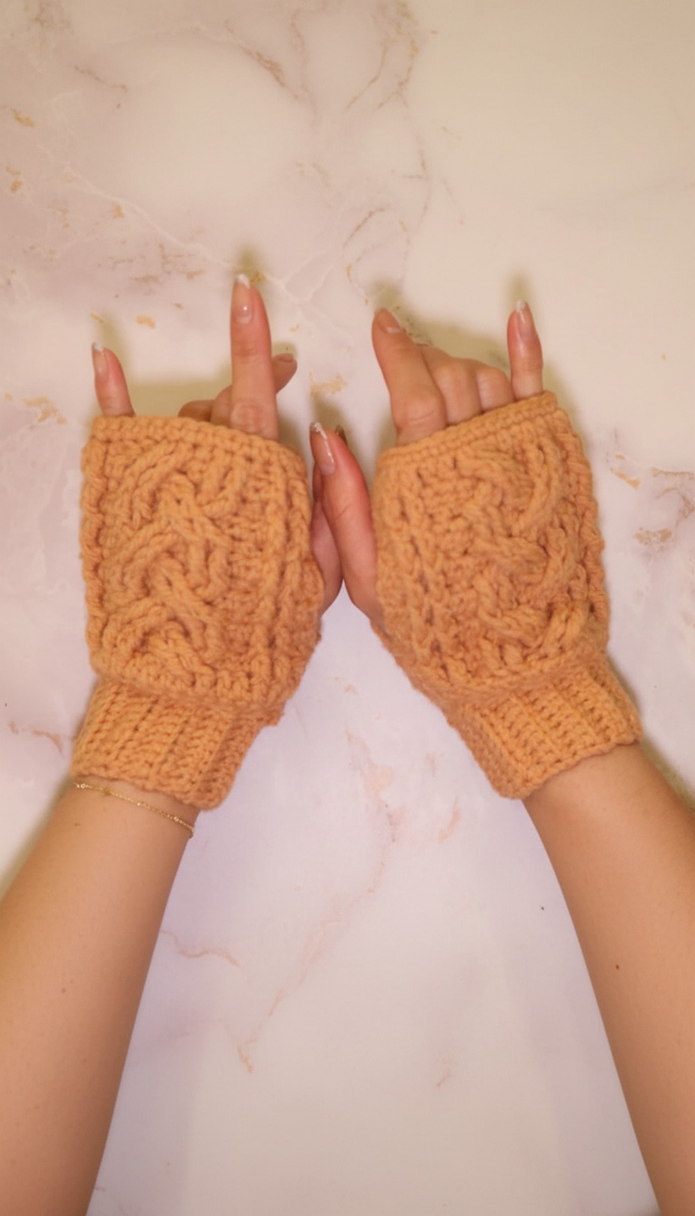 Step-by-Step Free Crochet Fingerless Gloves Pattern You'll Love - The ...